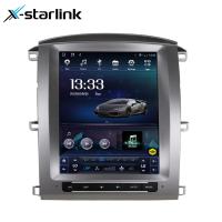 China Land Cruiser LC100 Android 13 Vertical Screen Navigation with 360 Panorama and Octa-core UIS7862 Processor for sale