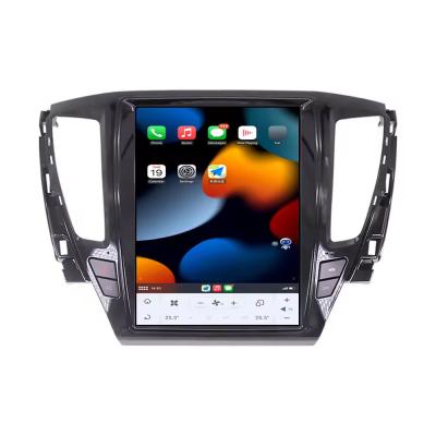 Cina 12.1inch Vertical Screen Android Per Mitsubishi Pajero Sport 2017 2018 2019 Audio per auto in vendita