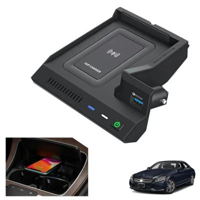 Cina Classe C Car Wireless Charger Pad di ricarica Qi Per Mercedes-Benz in vendita