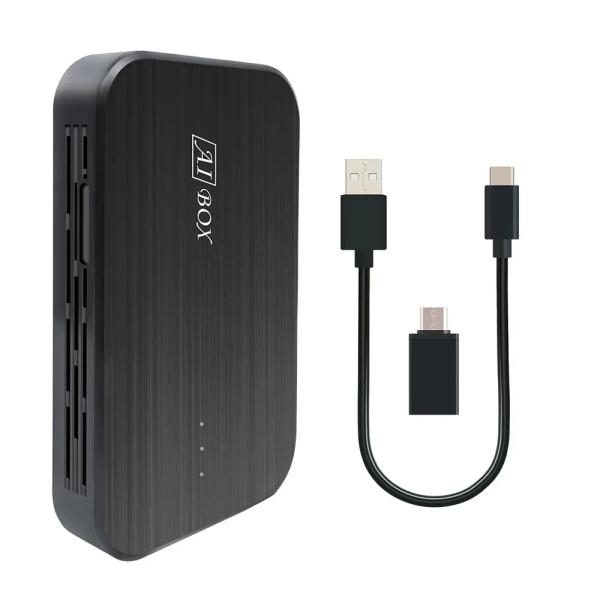 Z4 Mini Wireless Carplay Adapter RGB Light USB Type-C Port Automatic Startup Carplay