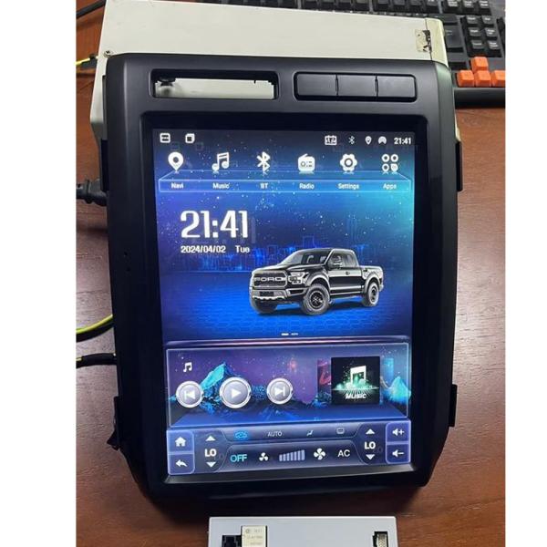 12.1-인치 테슬라 자동차 안드로이드 화면 GPS 라디오 지능형 내비게이션 포드 F150 2009-2012