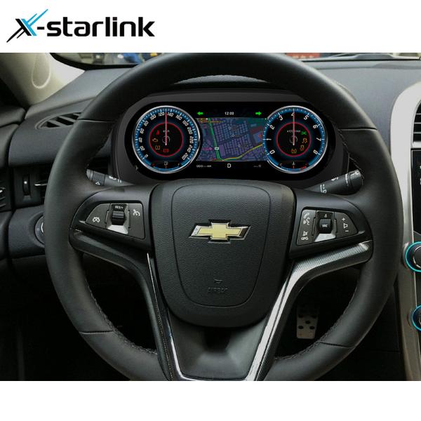 Quality Digital AI Cluster For 2009-2014 Chevy Malibu 8th Gen LCD Instrument Cluster Upgrade Surpot Carplay for sale