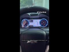 12.3-inch Plug and Play AI LCD Pannello strumento per Chevrolet Camaro 2011-2014 Digital Car Gauges Speed Dial in russo