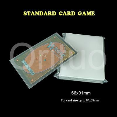 Cina Tcg Games Custodia per carte collezionabili antiriflesso Double Matte Cpp 66x91mm in vendita