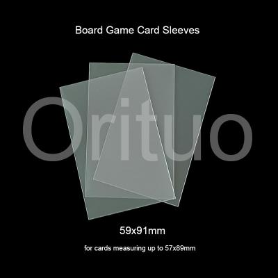 Board Games Non Glare Sleeves 59x91mm Gloss TCG Card Protectors