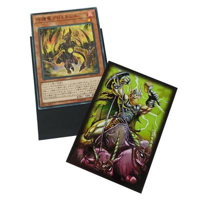 China Hobby Japan Collectible Game Card Sleeves CPP 62X89mm Easy Shuffling for sale