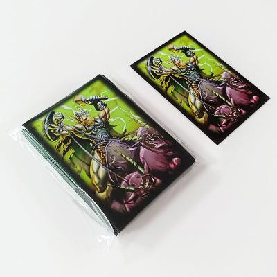 China Hobby Japan Collectible Game Card Sleeves CPP 62X89mm Easy Shuffling for sale