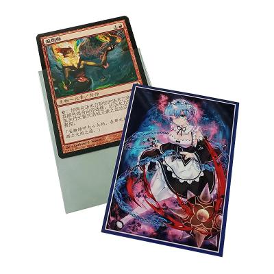 China Vanguard Art Card Sleeves Non Glare MTG Collectible Card Game Sleeves Te koop