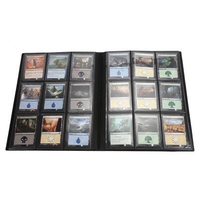 Cina Raccoglitore per carte collezionabili da calcio 70X97 mm senza acido/PVC 18 tasche in vendita