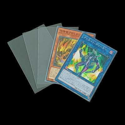 Κίνα 60x87mm Yugioh εσωτερικά μανίκια καρτών μανικιών μαλακά ανθεκτικά αδιάβροχα διαφανή προς πώληση