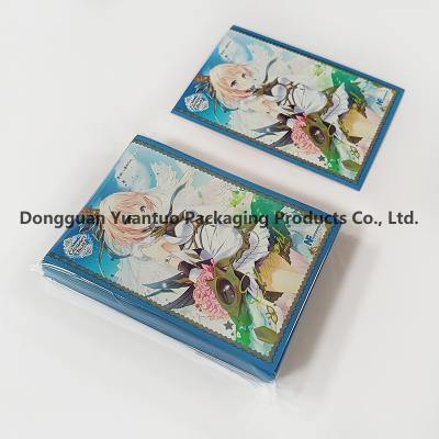 China Manchas de arte personalizadas duráveis    Clear ou impresso, 66x91mm, resistente a lágrimas, perfeito para proteção de cartão à venda