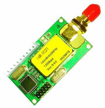China Wireless Rf Module With 50mW Output Power, UHF Wireless Rf Transceiver Module HR-1021 for sale