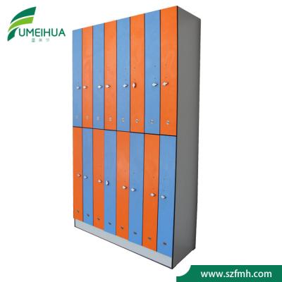China 2 tiers hpl compact laminate locker for gym club for sale