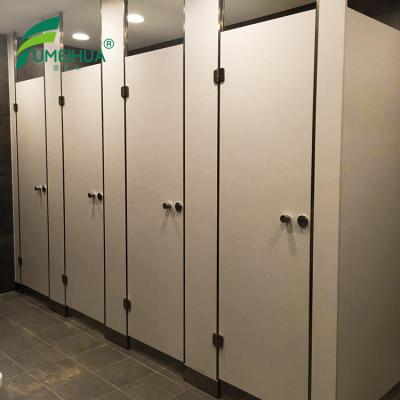 China Stainless Steel Toilet Cubicle Partition with Adjustable Support Leg for sale