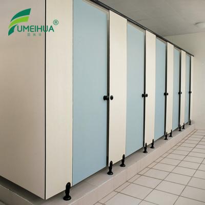China waterproof compact laminate toilet cubicle with hardware for sale