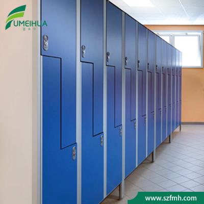 China compact laminate waterproof gym locker for sale