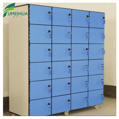 China high pressure laminate HPL school blue locker for student for sale