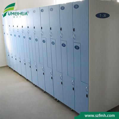 China high pressure laminate HPL school blue locker for student changing room for sale