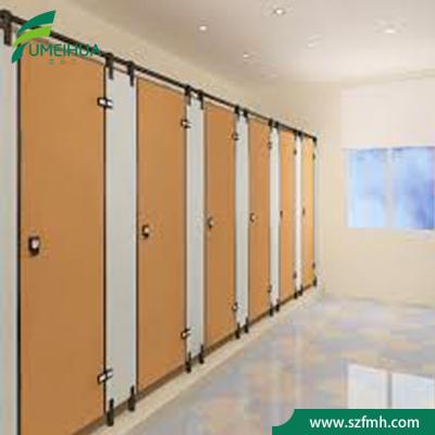 China phenolic resin cheap compact laminate toilet shower cubicle partition with urinal divider for sale