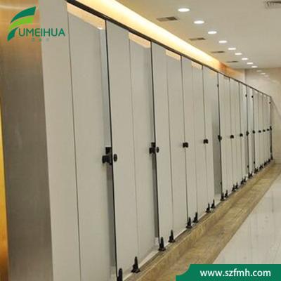 China decorative waterproof durable high-pressure compact laminate restroom toilet cubicle for sale