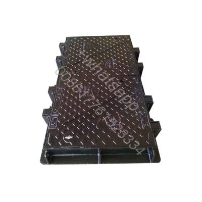 China Good Quality OEM&ODM B125 C250 Make Your Logo Double Triangular Manhole Cover From China for sale