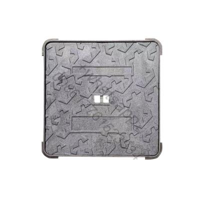 China hinged Type Cast Iron D400 Sewer Manhole Cover Price,Square Manhole Cover for sale