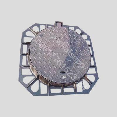 China Cast Iron Pipe Fittings Manhole Cover Producer And Double Seal Manhole Cover for sale