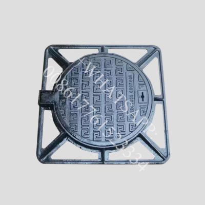 China EN124 B125 lightweight Morocco ductile iron manhole cover exporter for sale
