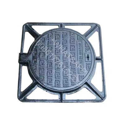 China en124 b125 camion citerne plaque degout cast iron manhole cover manufacturer for sale