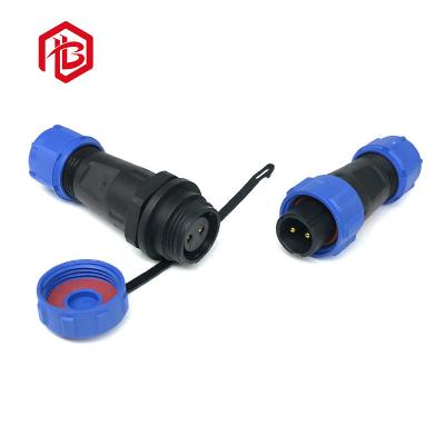 China 6 7 9 Pin SP 17 21 Waterproof Cable Connector USB Female Male Plug Socket IP68 Panel Mount for sale