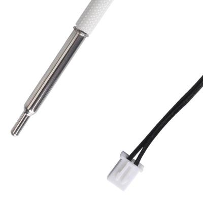 China High Temperature Fiberglass Cable Thermocouple Temperature Sensor Customized for sale