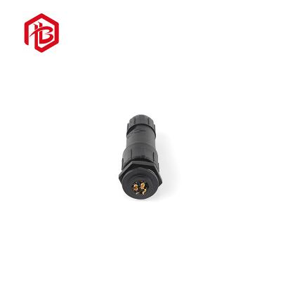 Cina 300V m14 pannello di montaggio di nylon innesco nero luminaria ambiente allarmi connettore del cavo impermeabile in vendita