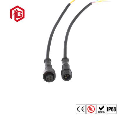 중국 M11 방수 남성 및 여성 LED 빛 커넥터 PVC 통합 주입형 플러그 낮은 주파수 원형 판매용