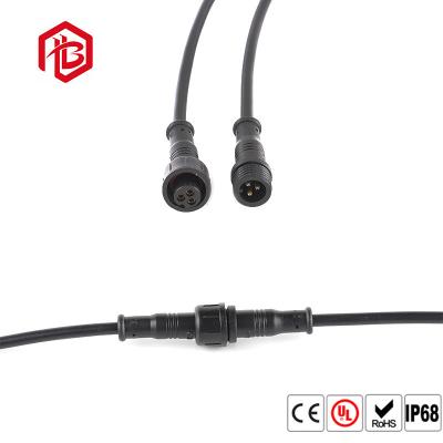 中国 男性と女性 M11防水コネクタ LEDライト 2 3 4 5ピン PVC統合注射型プラグ 販売のため