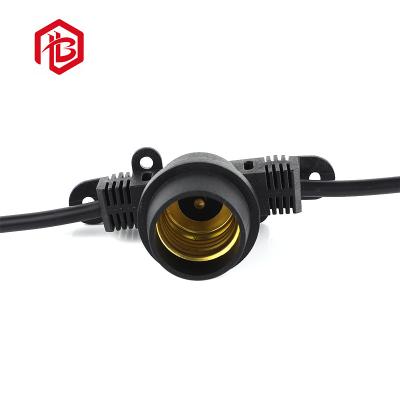 China Nylon E27 Lamp Head Outdoor Waterproof String Breeding Greenhouse Light String Customization for sale