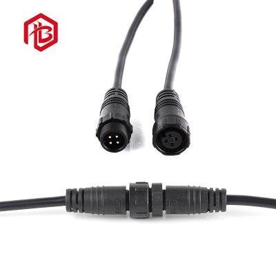 Customized M14 Pvc Material Male Female Ip65 Waterproof 2 Pin Power Led Connector