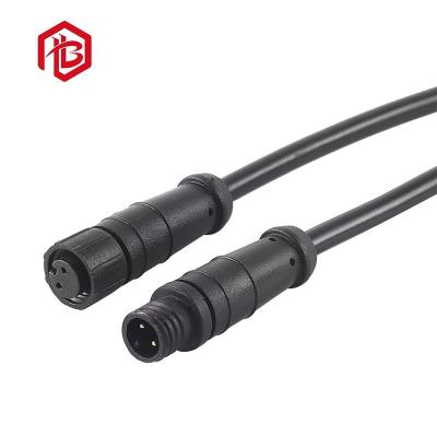 China IP68 M8 M10 M12 Waterproof Connector 2-12 Pin PVC Nylon Shell for sale