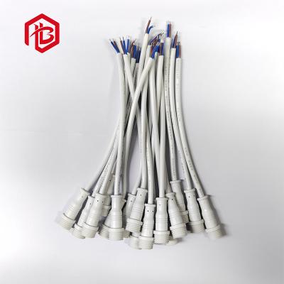 Cina Cavo impermeabile per illuminazione stradale a LED M11 M12 M14 M15 M16 personalizzato, connettore maschio femmina a 2 3 4 5 pin, prolunga di alimentazione in PVC in vendita