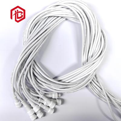 China Customized M11 M12 M14 M15 M16 Led Street Waterproof Cable 2 3 4 5 Pin Male Female Docking Extension PVC Power Cord for sale