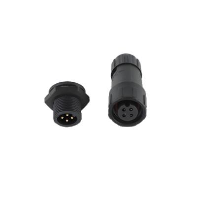China M14 IP68 Waterproof Panel Mount Connector 2 3 4 5 6pin Male Female Socket Plug for Various Applications for sale