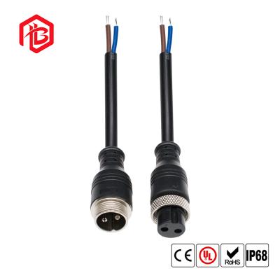 China GX-16 Aerospace 2A Copper Plug with Nylon Housing Male/Female Connection for FPC PCB Power Microwave Applications for sale