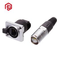 China Quick Push Pull Locking RJ45 Waterproof Ethernet Connector for sale