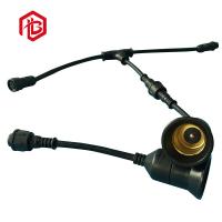 China Outdoor LED String Light 4 Pole  E27 Lamp Holder for sale