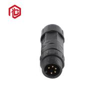 China Push Locking M12 Assembled Waterproof Circular Connector for sale