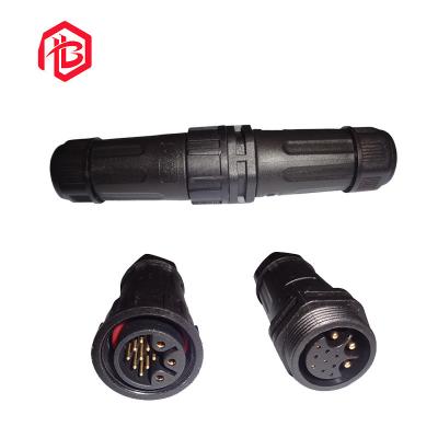 China Nylon Electrical Waterproof Connectors M19 IP68 300VAC Screw Locking for sale