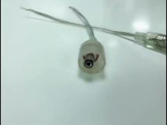 전기 자전거 투명한 방수 Dc 잭 Ip65 전원 커넥터