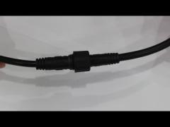 LED Power Supply Waterproof Connection Cable 4 Pin M15 Waterproof Male And Female Plug Connection Cable