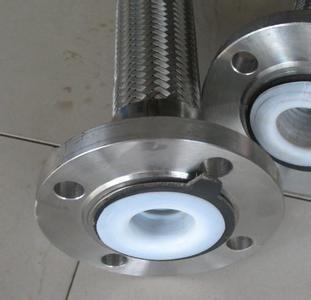 China Stainless steel flexible hose with PTFE tube for sale