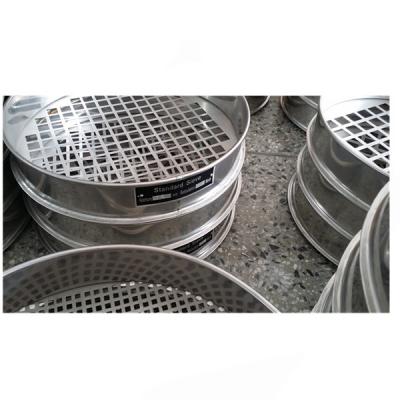 China Stainless Steel Laboratory Test Sieve 300mm Diameter Aperture Sizes 75mm to 4mm for sale