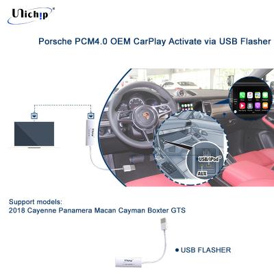 Cina Corredo del lampeggiatore di USB per il caimano Boxter 911 Apple CarPlay di Porsche 718 e l'attivazione automatica CarPlay senza fili di Google Android in vendita